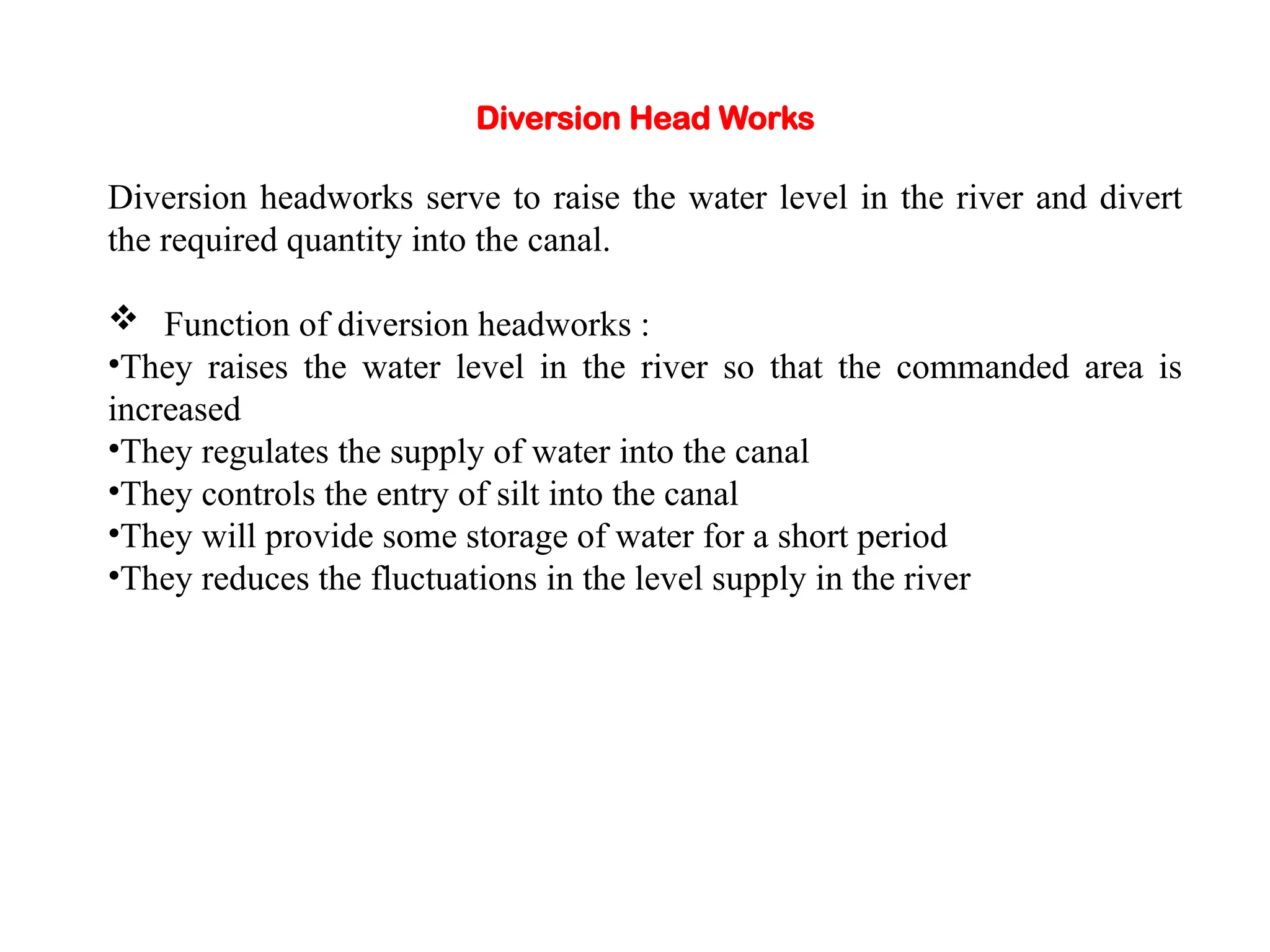 Diversion Head works presentation ppt.pptx