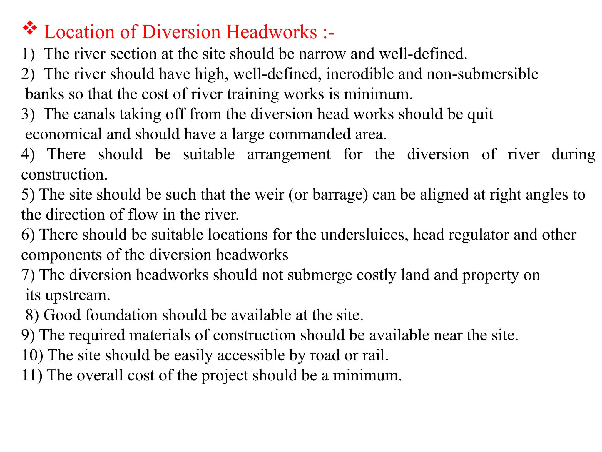 Diversion Head works presentation ppt.pptx