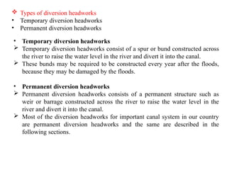 Diversion Head works presentation ppt.pptx