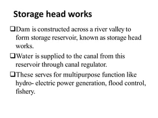 Diversion headworks | PPT