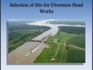 Diversion of headwork | PPTX