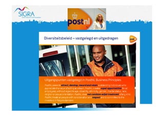 Diversiteitsaward door Robert Takken PostNL | PDF