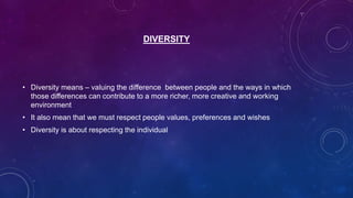 Diversity | PPTX