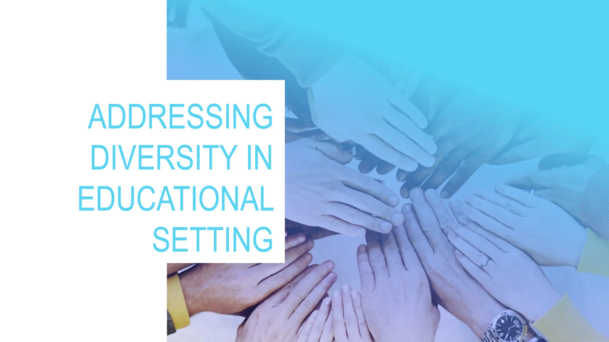 Diversity and Inclusion -Addressing the Issues | PPTX