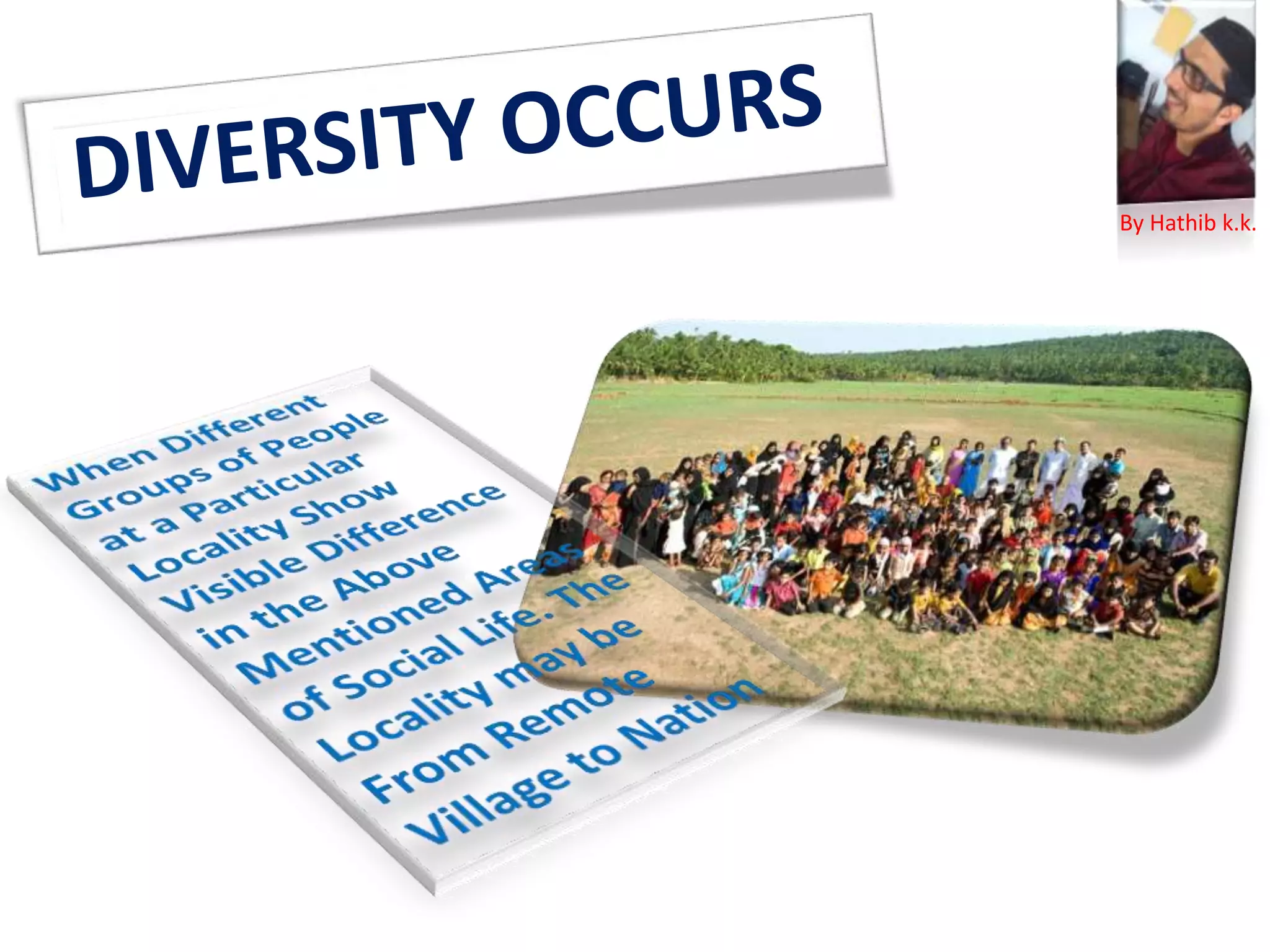 Diversity : an introduction- Definition, types and factors. | PPSX