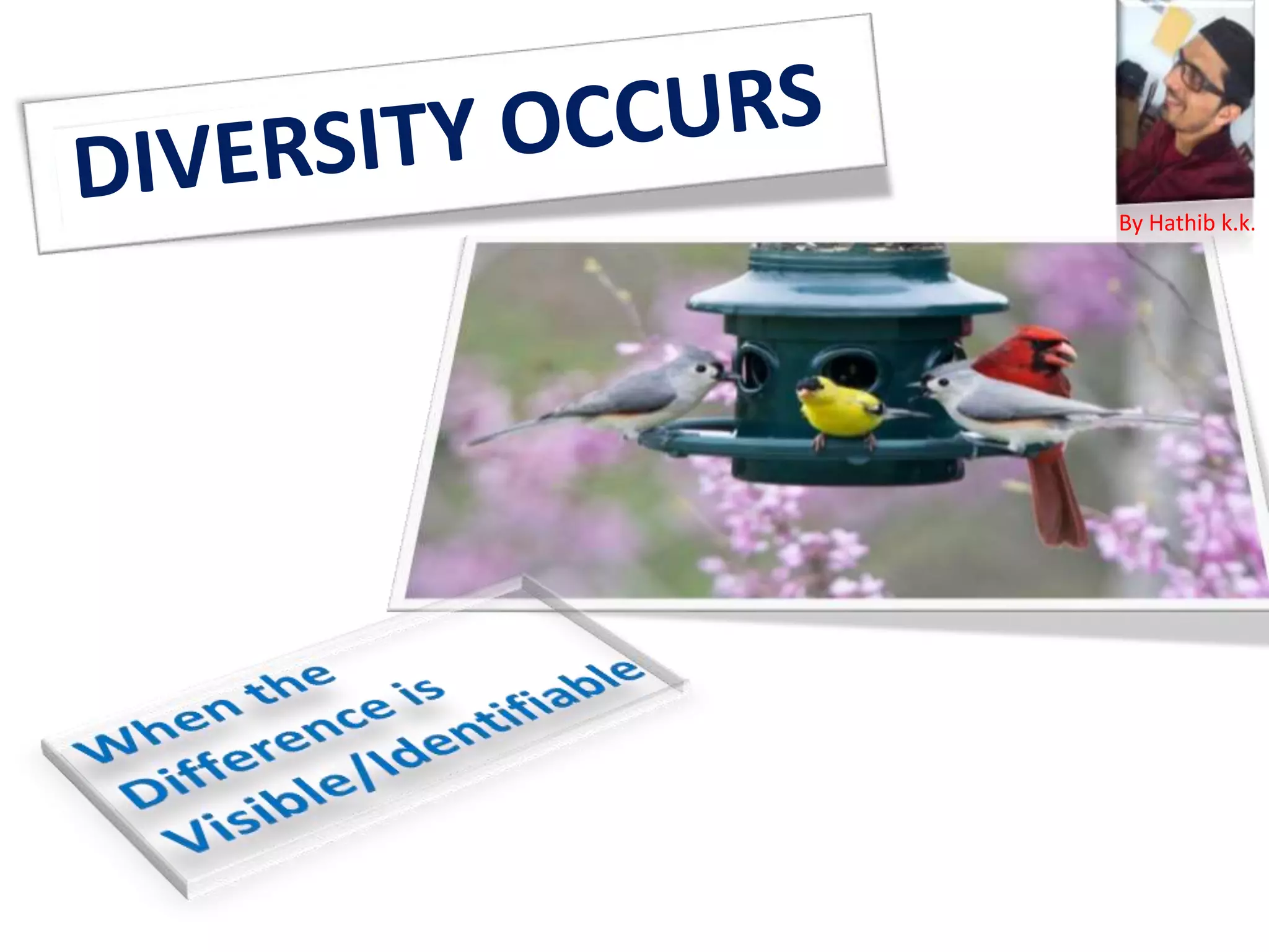 Diversity : an introduction- Definition, types and factors. | PPSX