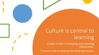 Culturally Responsive Teaching Module 3 | PPTX