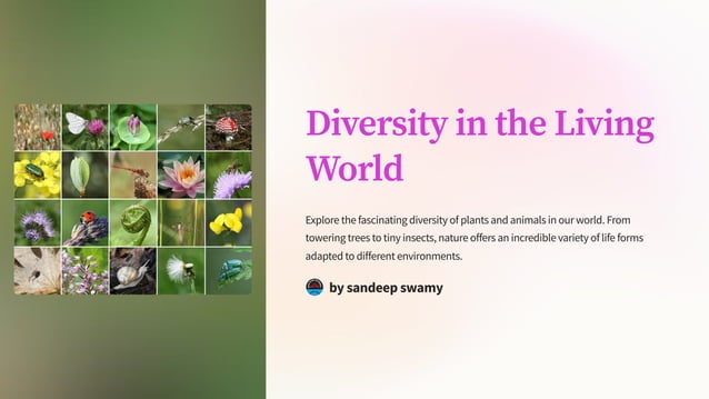 Diversity-in-the-Living-World.pdf 6th class science curiosity | PDF ...