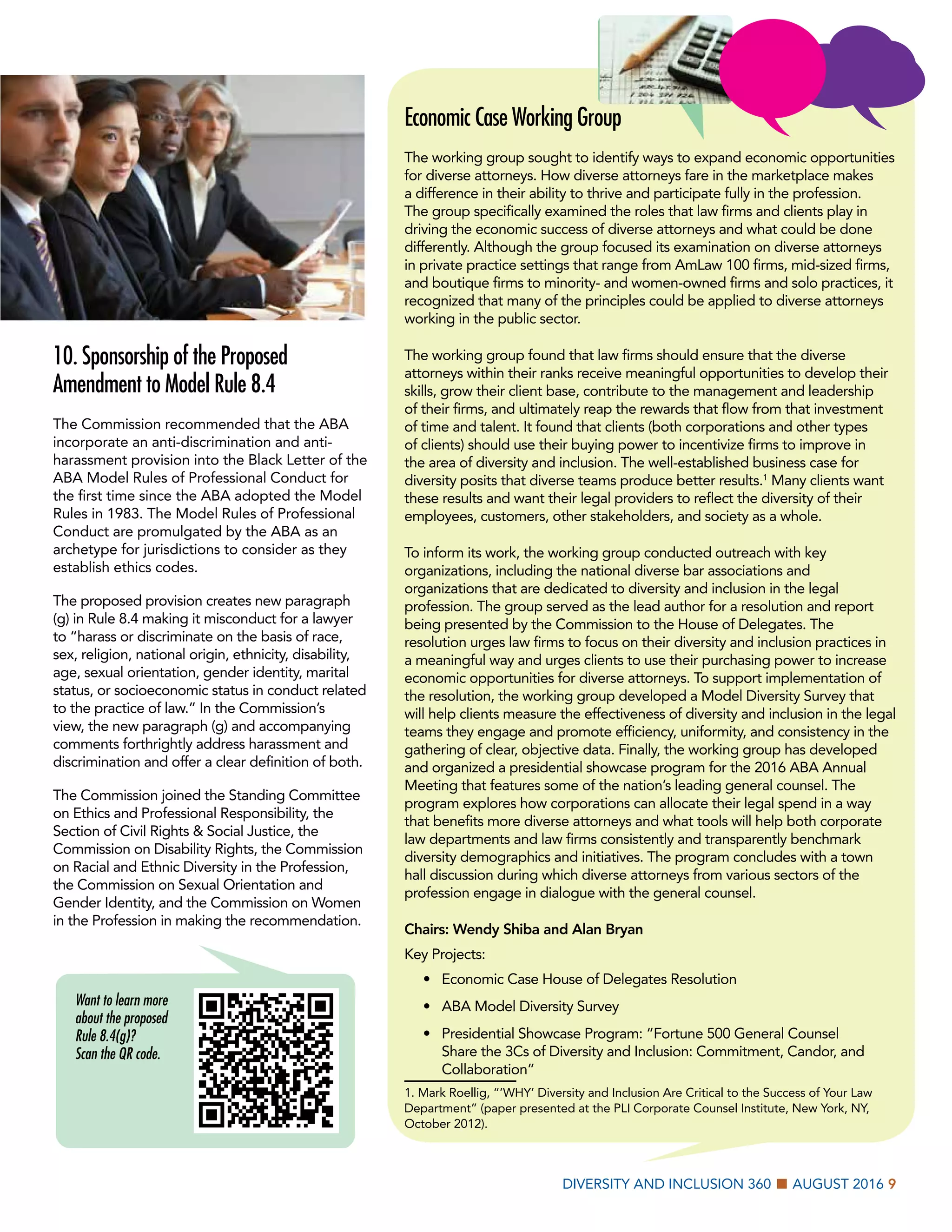 Diversity and Inclusion 360 Executive Summary | PDF