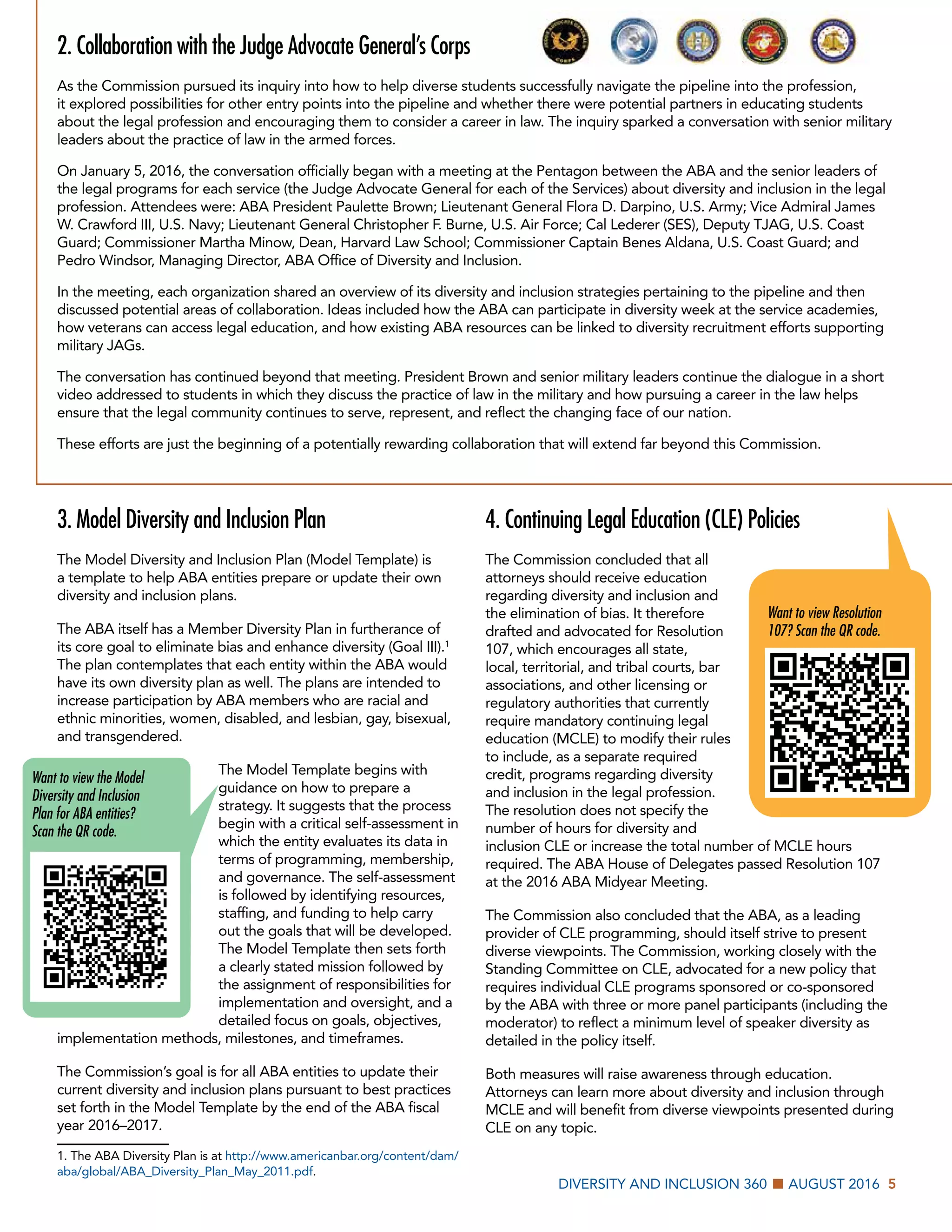 Diversity and Inclusion 360 Executive Summary | PDF