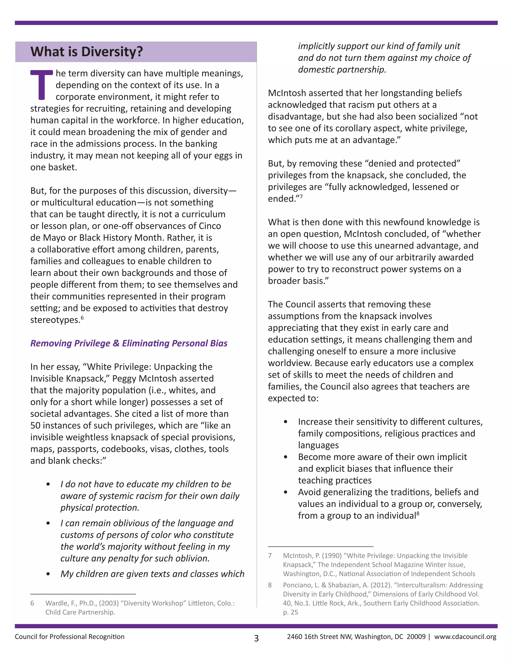 Diversity White paper-Final | PDF