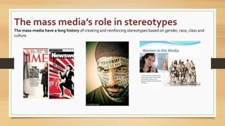 Media Framing and Stereotypes Defining Diversity & Inclusion | PPT