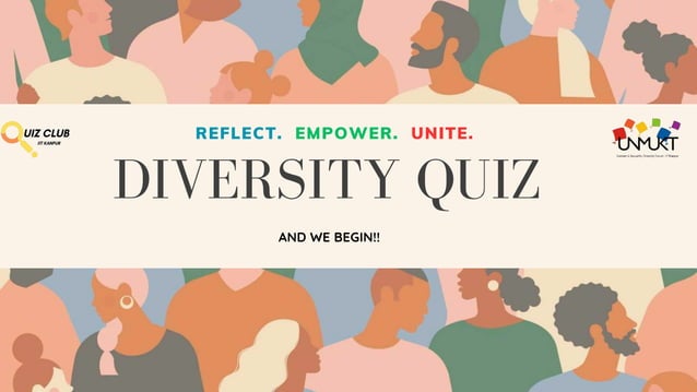 Diversity Quiz Finals by Quiz Club, IIT Kanpur | PPTX