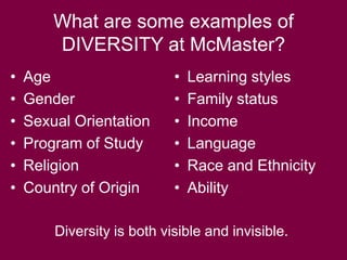 Diversity and Inclusion | PPTX