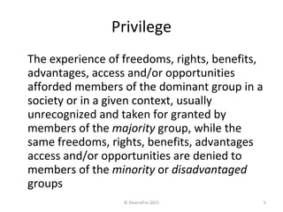 Diversity And Social Inclusion1 | PPT
