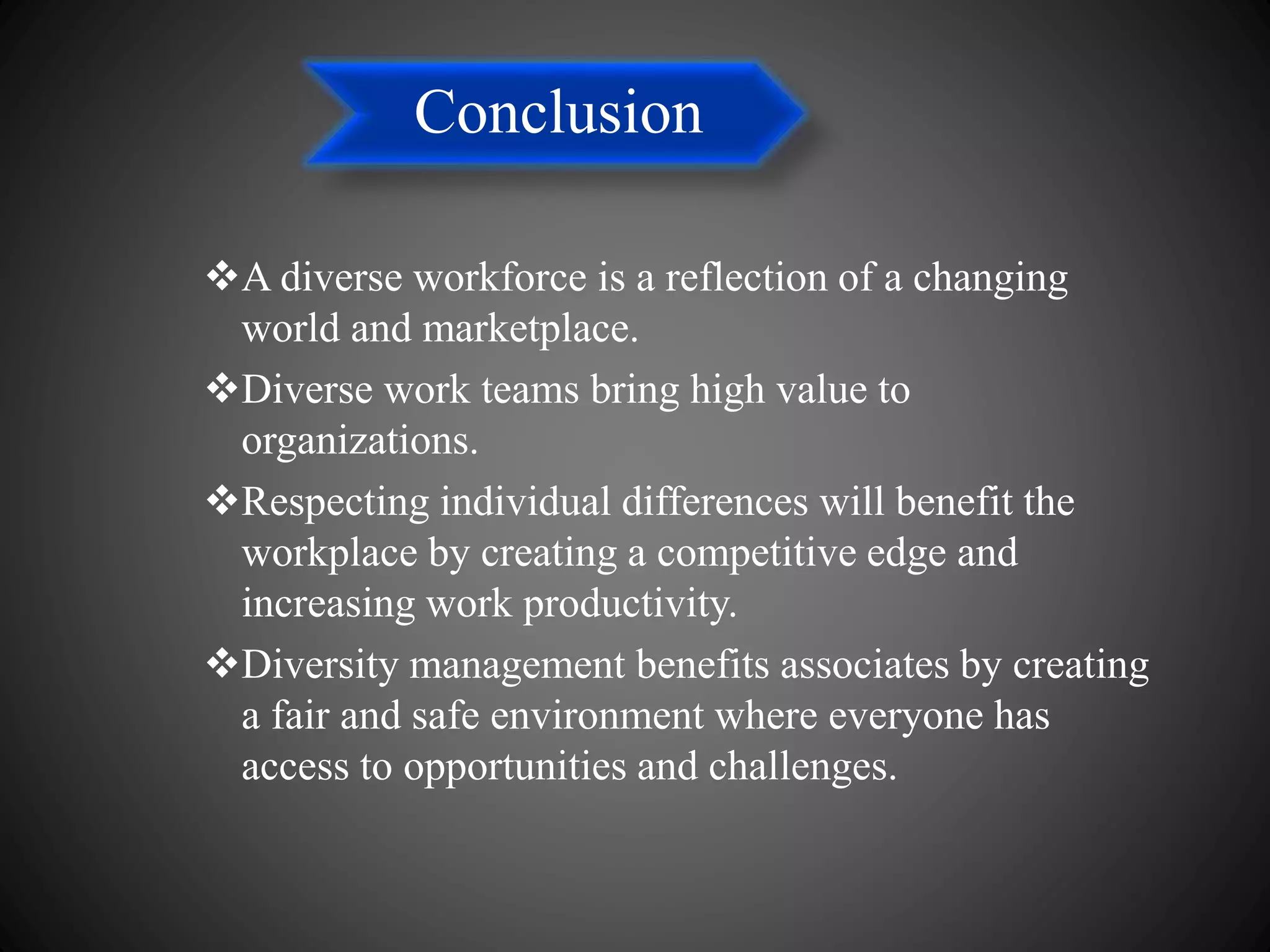 Diversity at workplace | PPTX