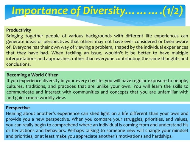 Diversity in Behavioral Science | PPT