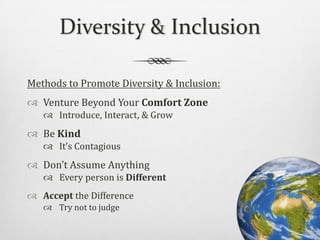 Diversity & inclusion | PPTX