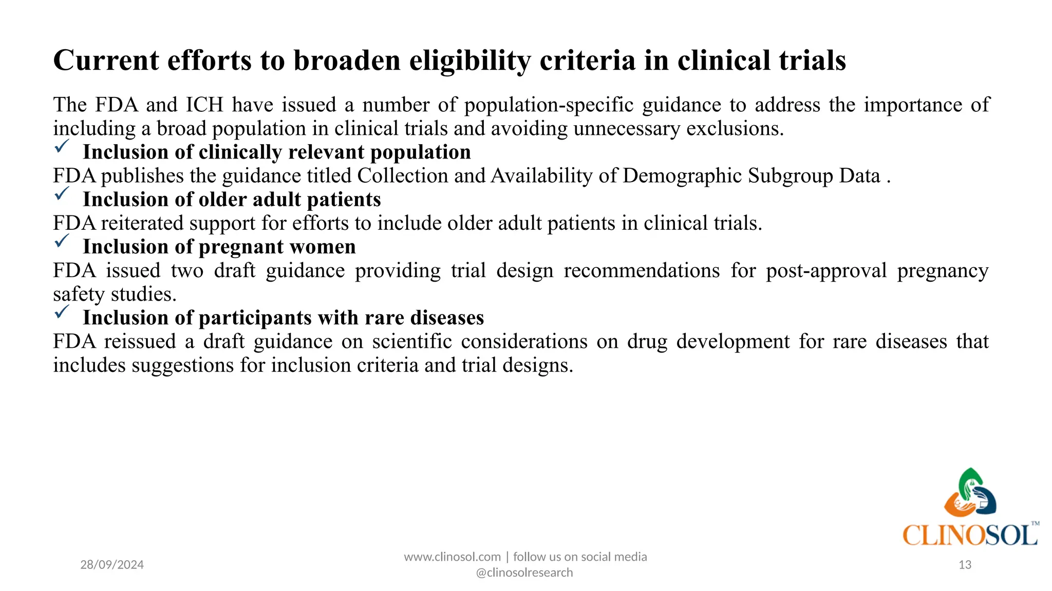 Diversity and Inclusion in Clinical Trials: A Roadmap for Change | PPTX