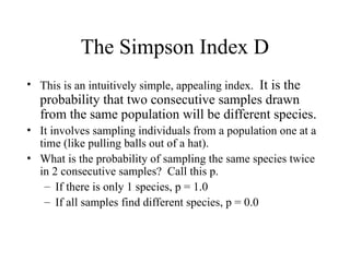 Biodiversity Analysis Indices very IMP.ppt