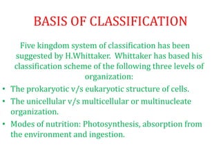 Diversity in living organisms | PDF