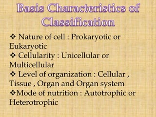 Diversity in living organisms | PPTX