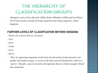 Diversity in living organisms | PPT