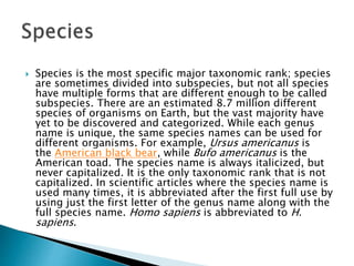 Diversity in living organisms | PPTX