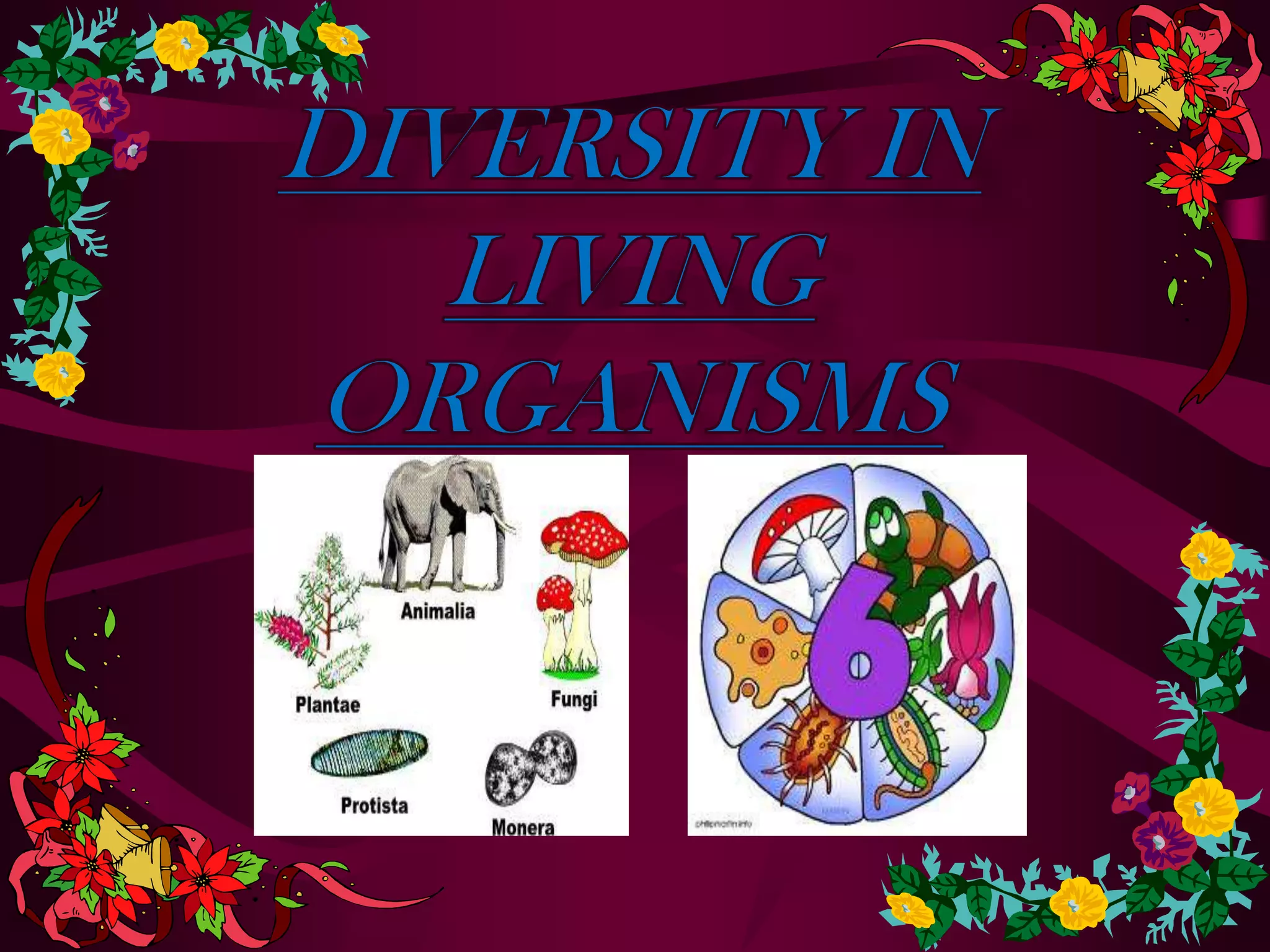 Diversity in living organisms utkarsh | PPT