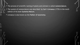 Diversity in living world.pptx | Biological Sciences | Science