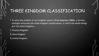 Diversity in living world.pptx | Biological Sciences | Science