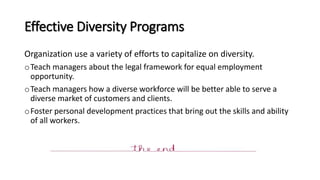 Diversity in organizations Chapter-2 | PPTX