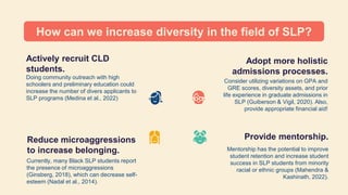 Diversity in Speech-Language Pathology | PPTX