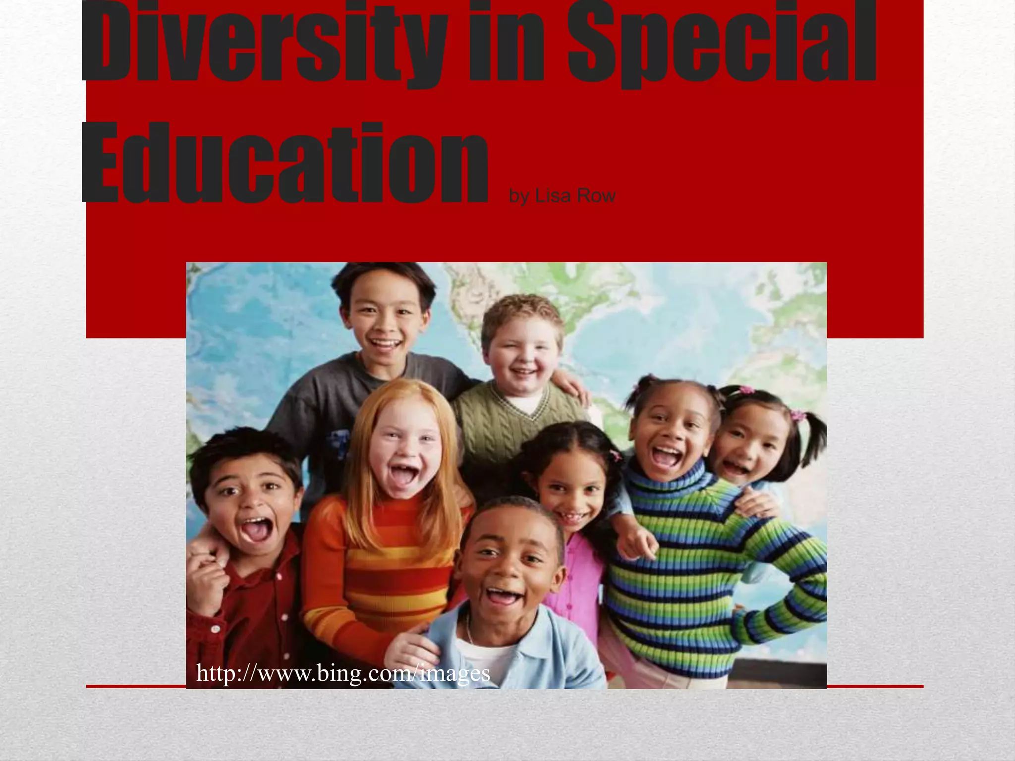 Diversity in special education | PPT
