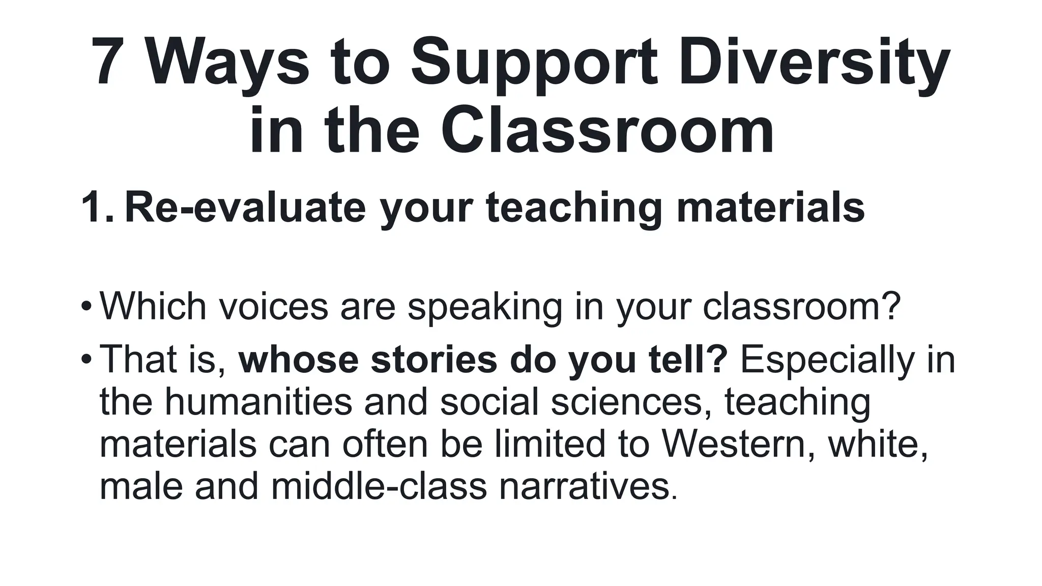 DIVERSITY IN THE CLASSROOM.pptx presents | PPTX