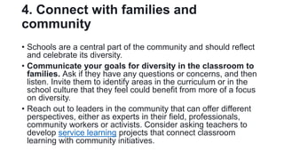 DIVERSITY IN THE CLASSROOM.pptx presents | PPTX