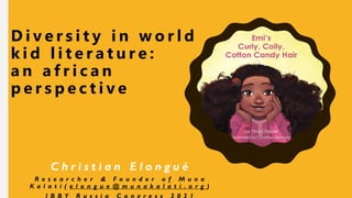 Diversity in world kid literature: an african perspective | PPT