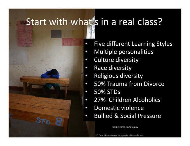 Diversity, learning styles and project based learning upgrading classroom methods for a global ...