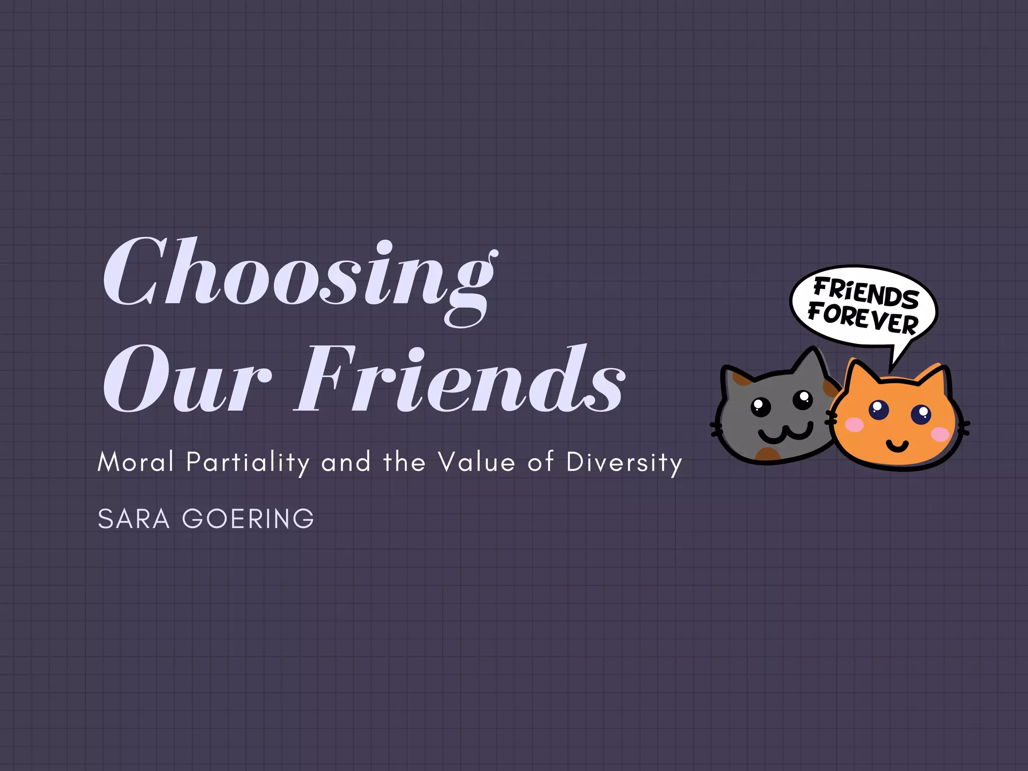 Diversity of Friendships | PDF