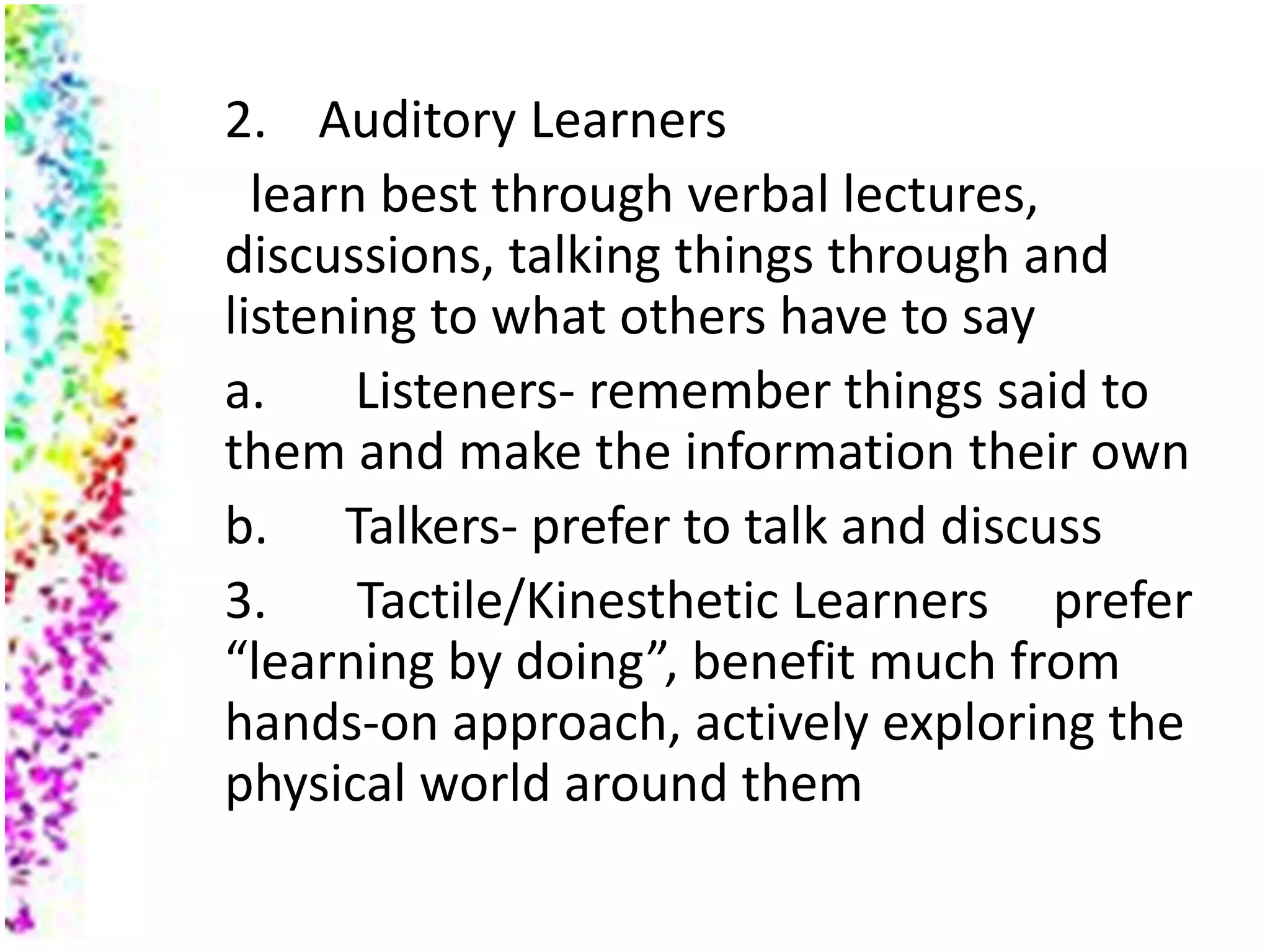 Diversity of learners | PPTX