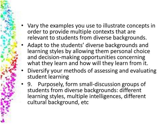 Diversity of learners | PPTX | Education