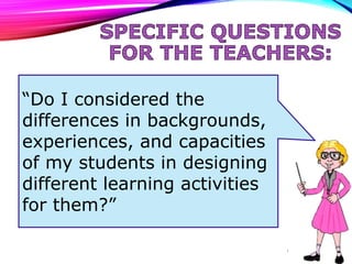 Diversity of learners | PPTX