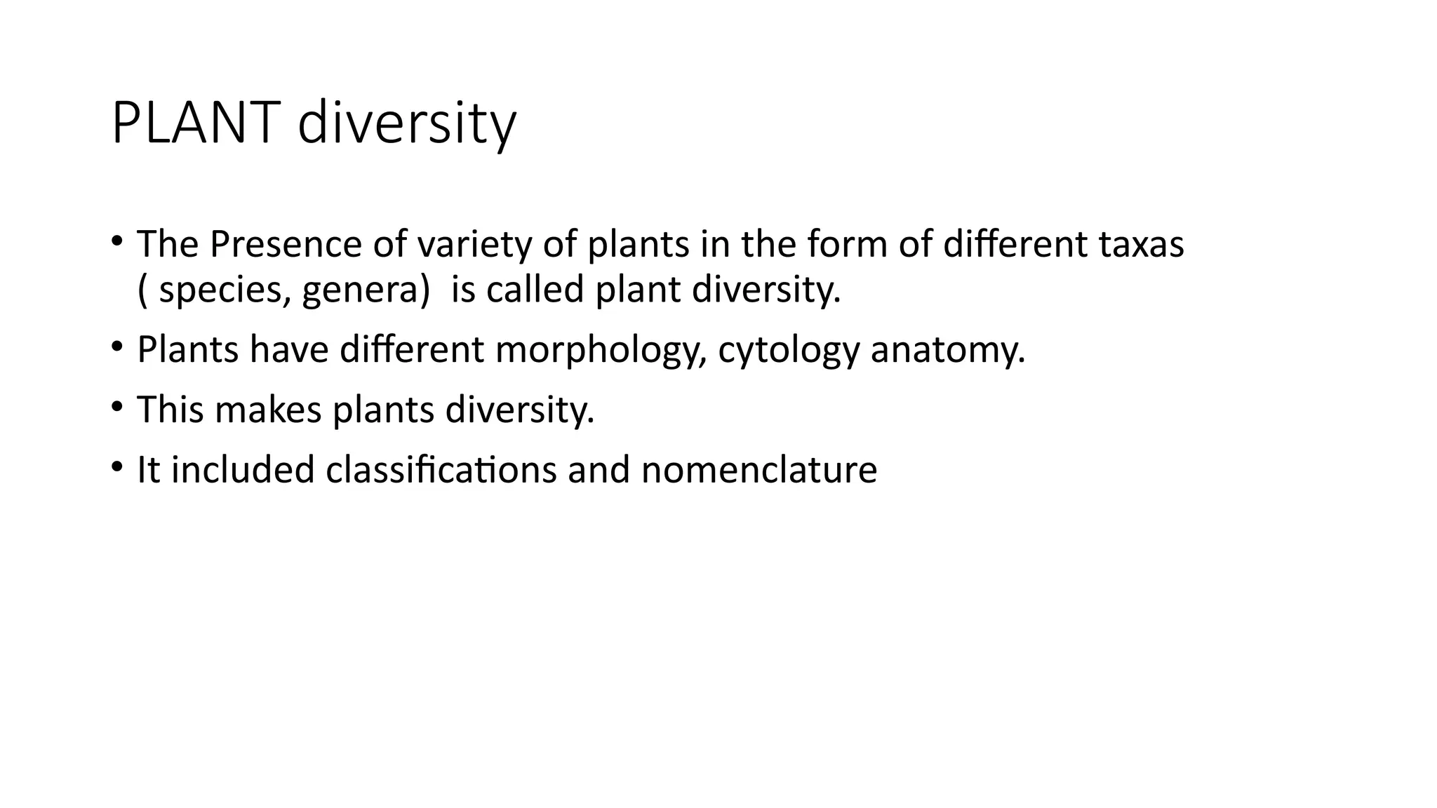 Diversity of plants, domains kindgoms viruses | PPTX