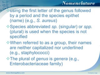 Diversity of the microbial world 2008 2009 | PPT