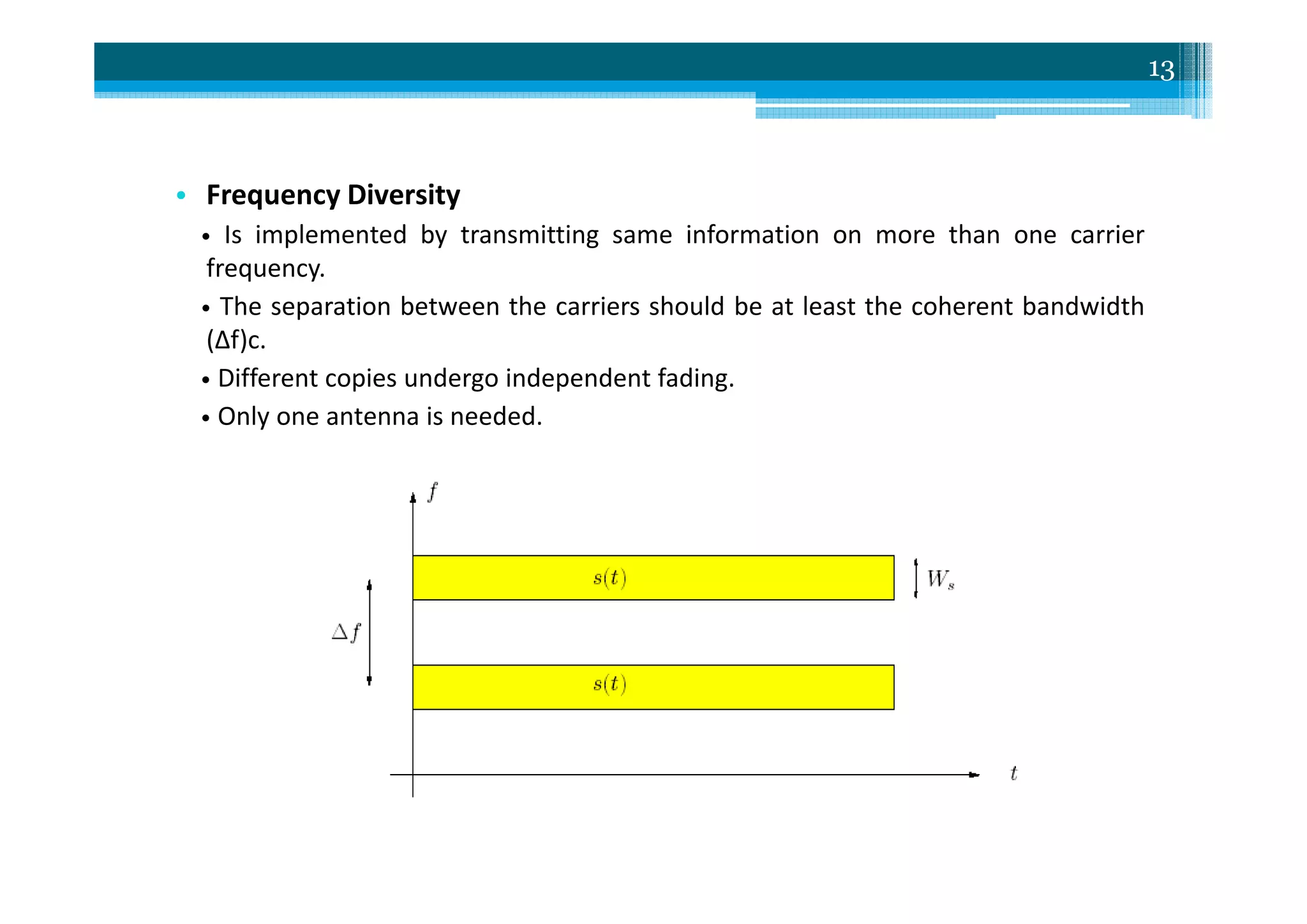 Diversity Techniques in Wireless Communication | PDF