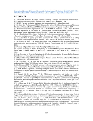 Diversity techniques for wireless communication | PDF