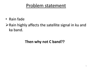 Diversity techniques in satellite communications | PPTX