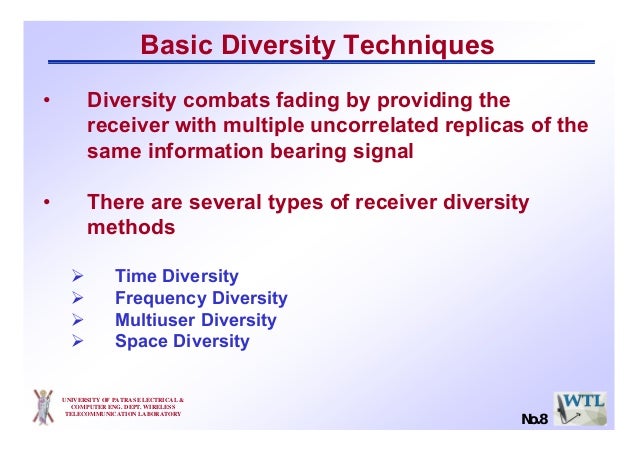 Diversity Techniques Presentation Material