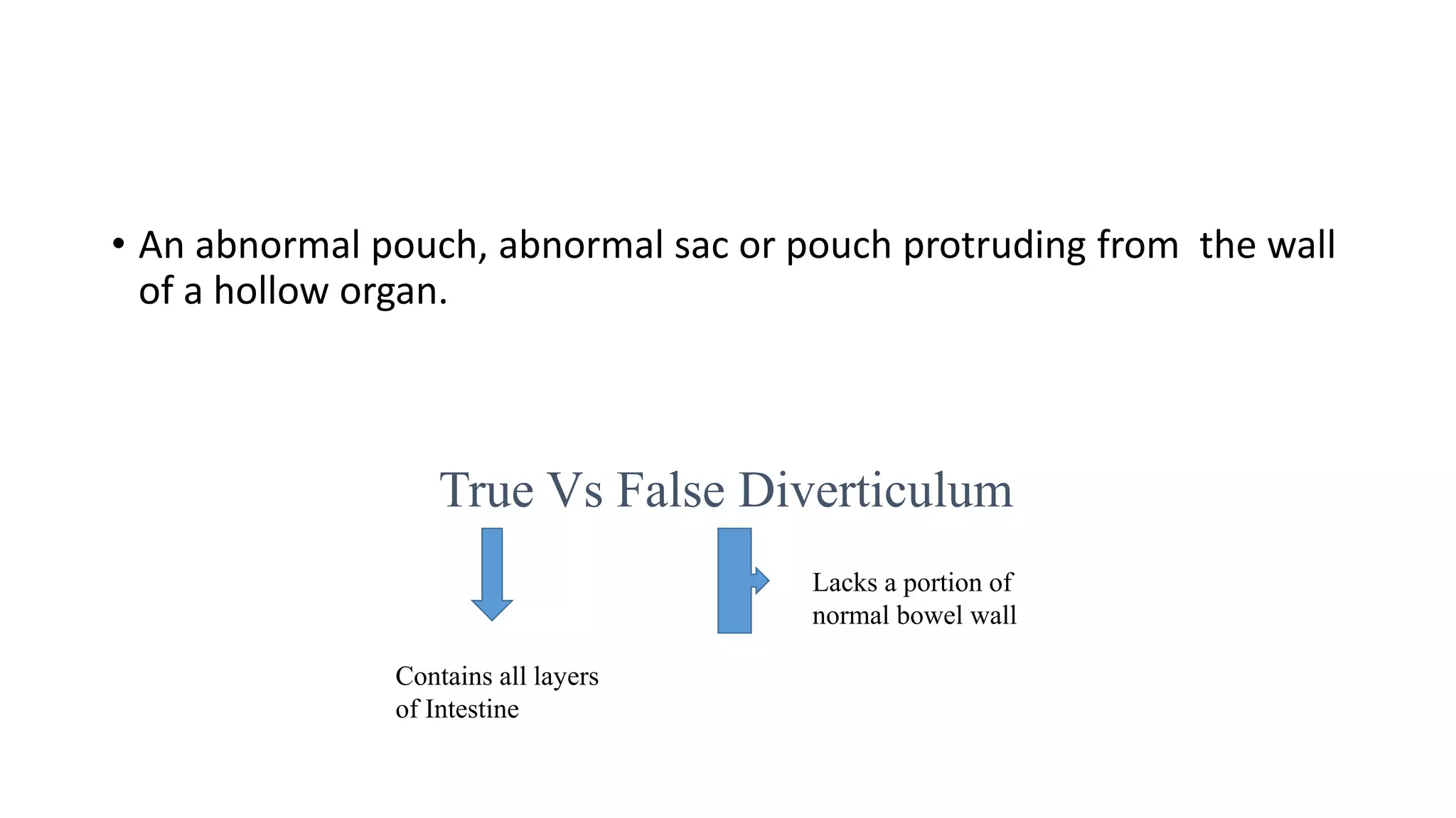Diverticular disease- surgical perspective | PPTX