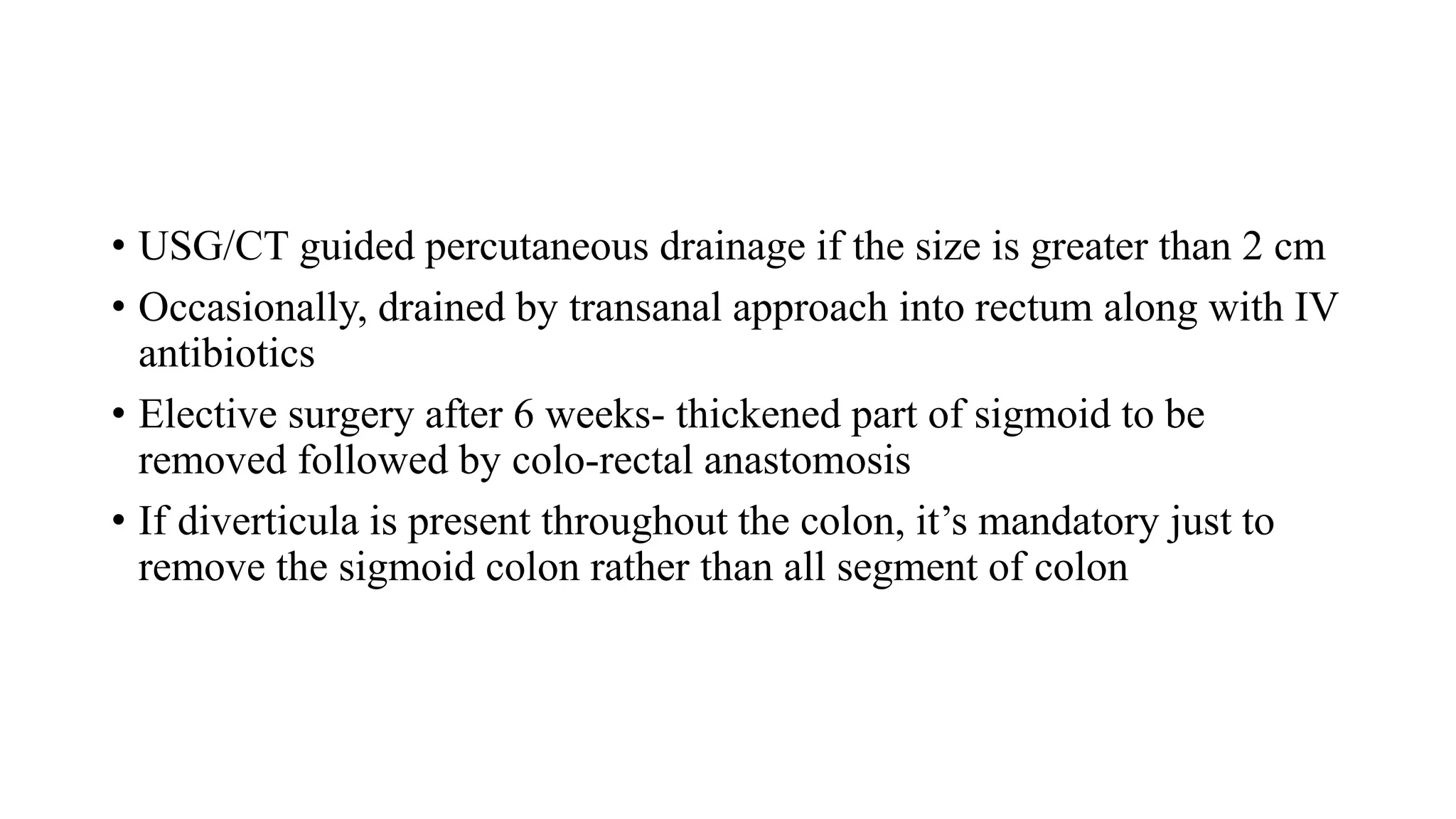 Diverticular disease- surgical perspective | PPTX